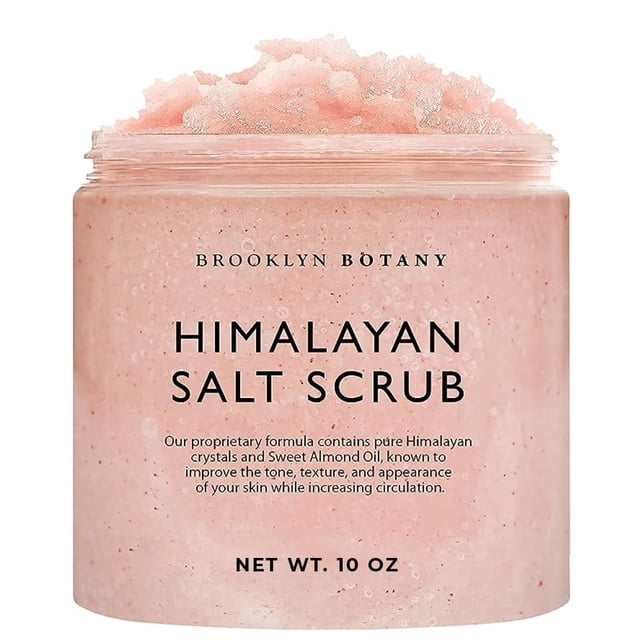 Brooklyn Botany Pink Himalayan Salt Exfoliating Body Scrub, Face Scrub ...