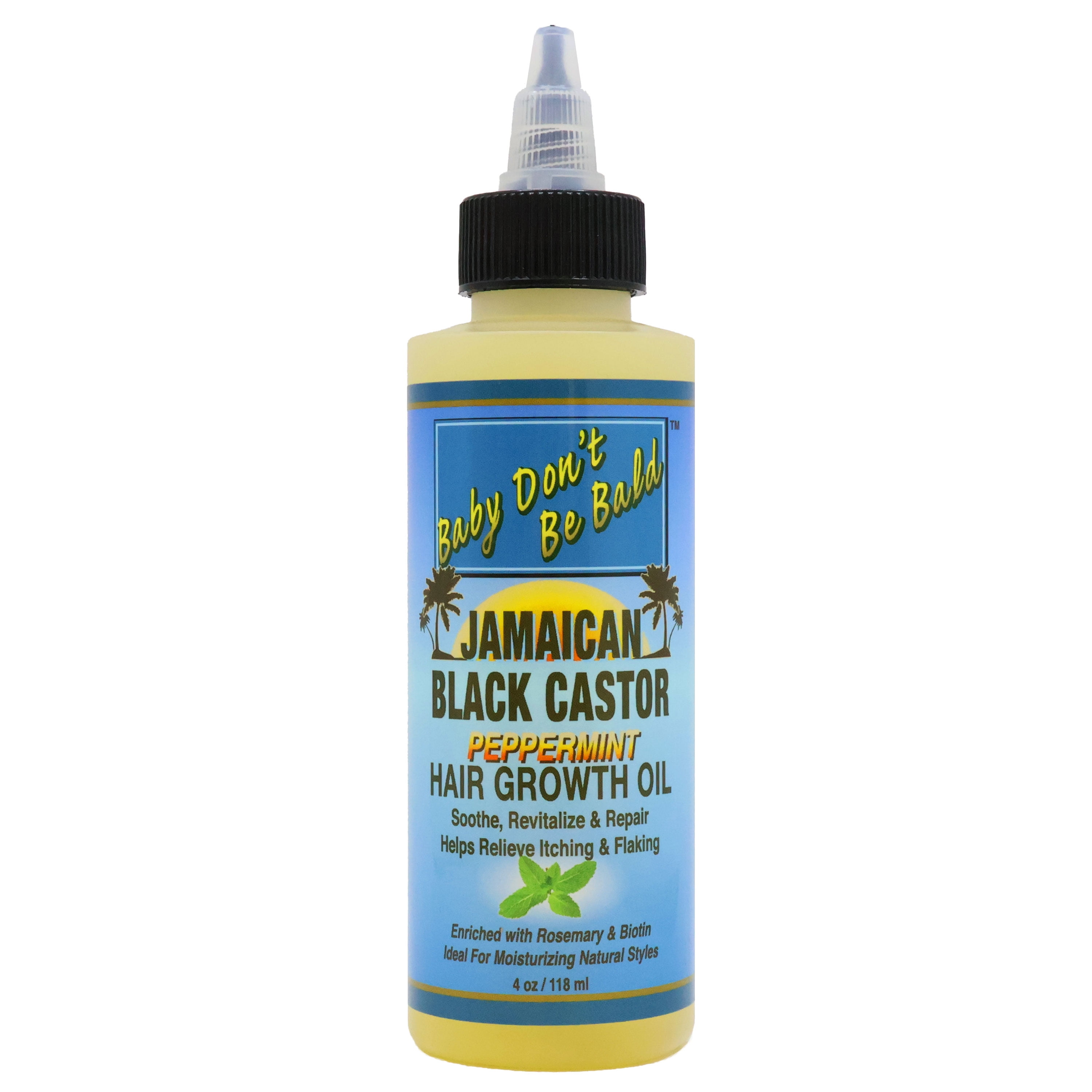 BB Jamaican Black Castor Peppermint Hair Growth Oil 4 Oz. - Walmart.com