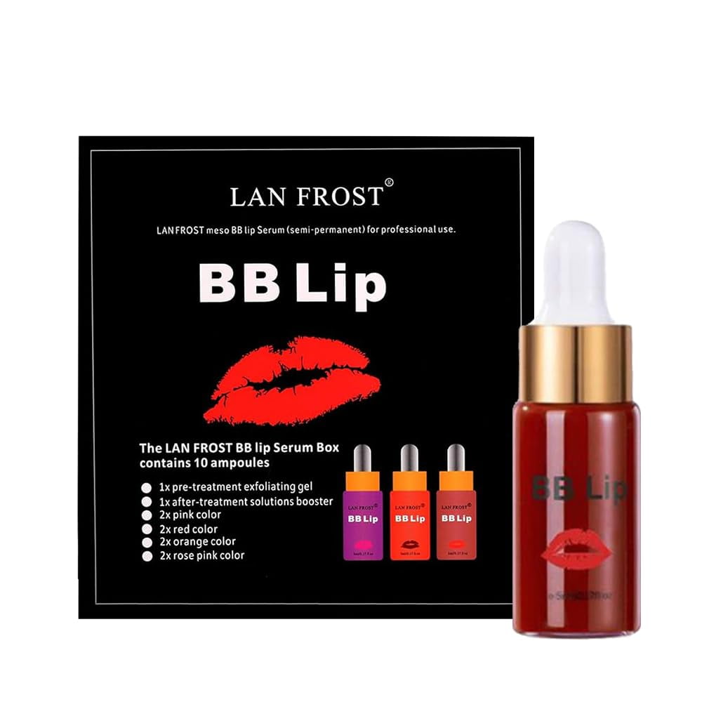 BB Lip Serum Set, Semi-permanent Makeup Treatment, BB Lip Serum for Lip ...