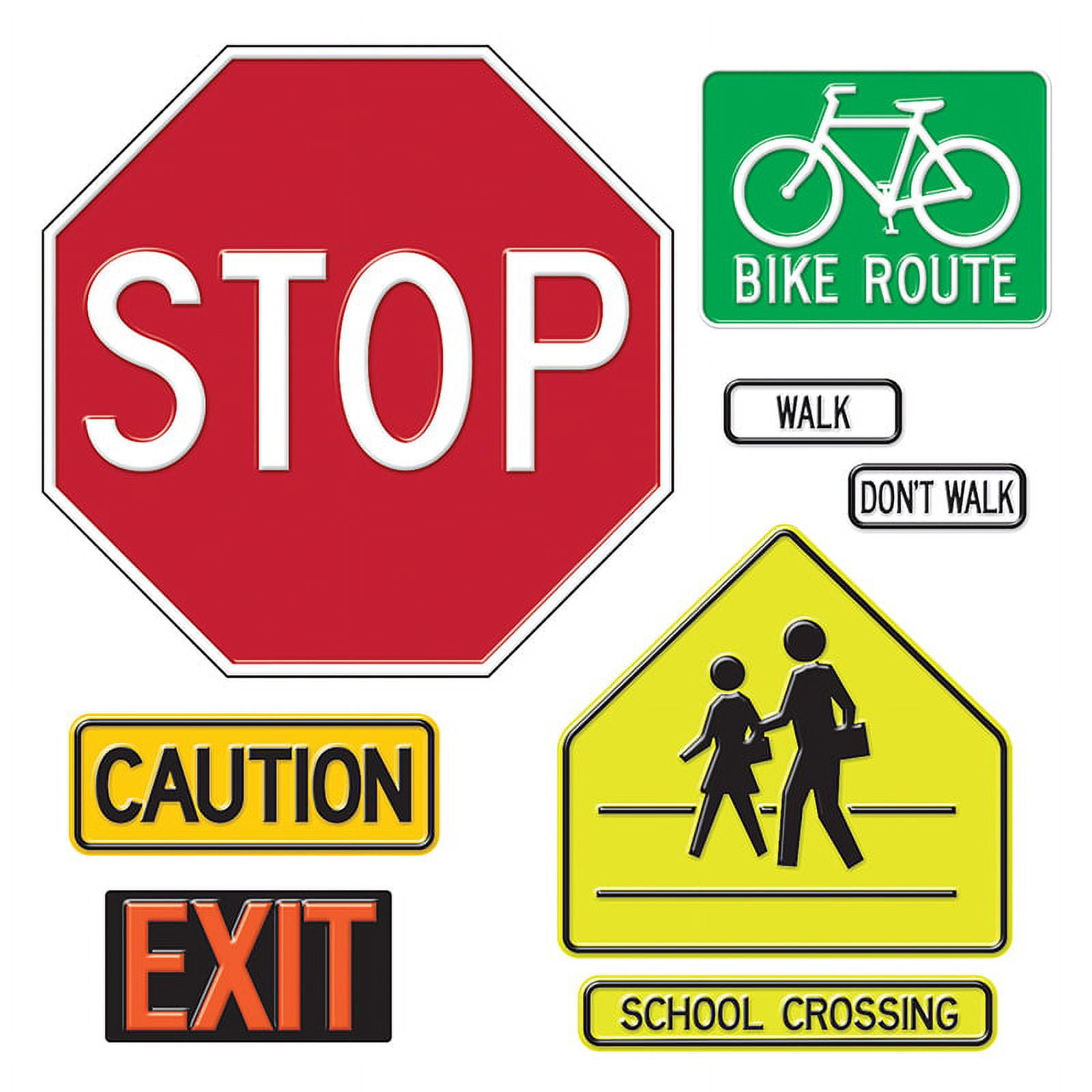 TREND ENTERPRISES T-735 BB SET SURVIVAL SIGNS & SYMBOLS-32 SIGNS ...