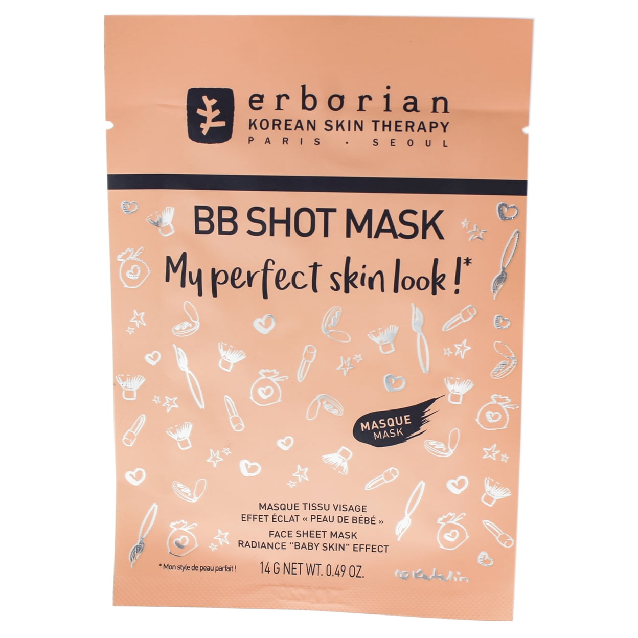 BB Shot Mask by Erborian for Women - 0.49 oz Mask - Walmart.com