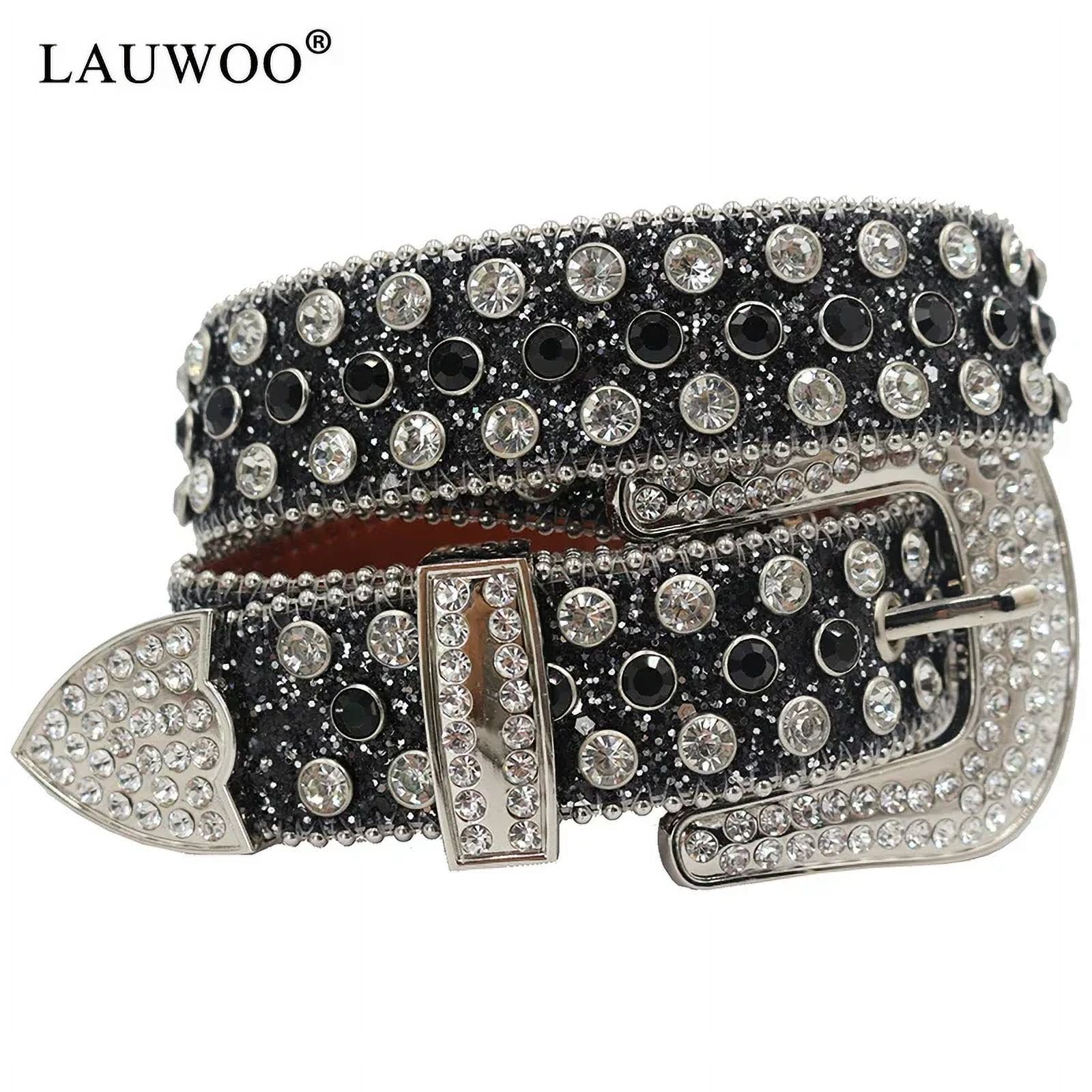 BB belt Diamond Rhinestone Belts Fashion Luxury Crystal Studded Pin ...