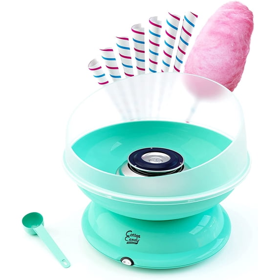 BB1000-S Cotton Candy Machine, Teal. Easy To Use and Clean. Fun. Comes ...