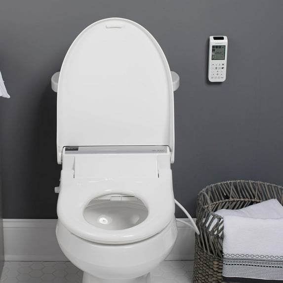 BB2000 Bliss Electric Bidet Toilet Seat, Warm Water with Air Dryer ...
