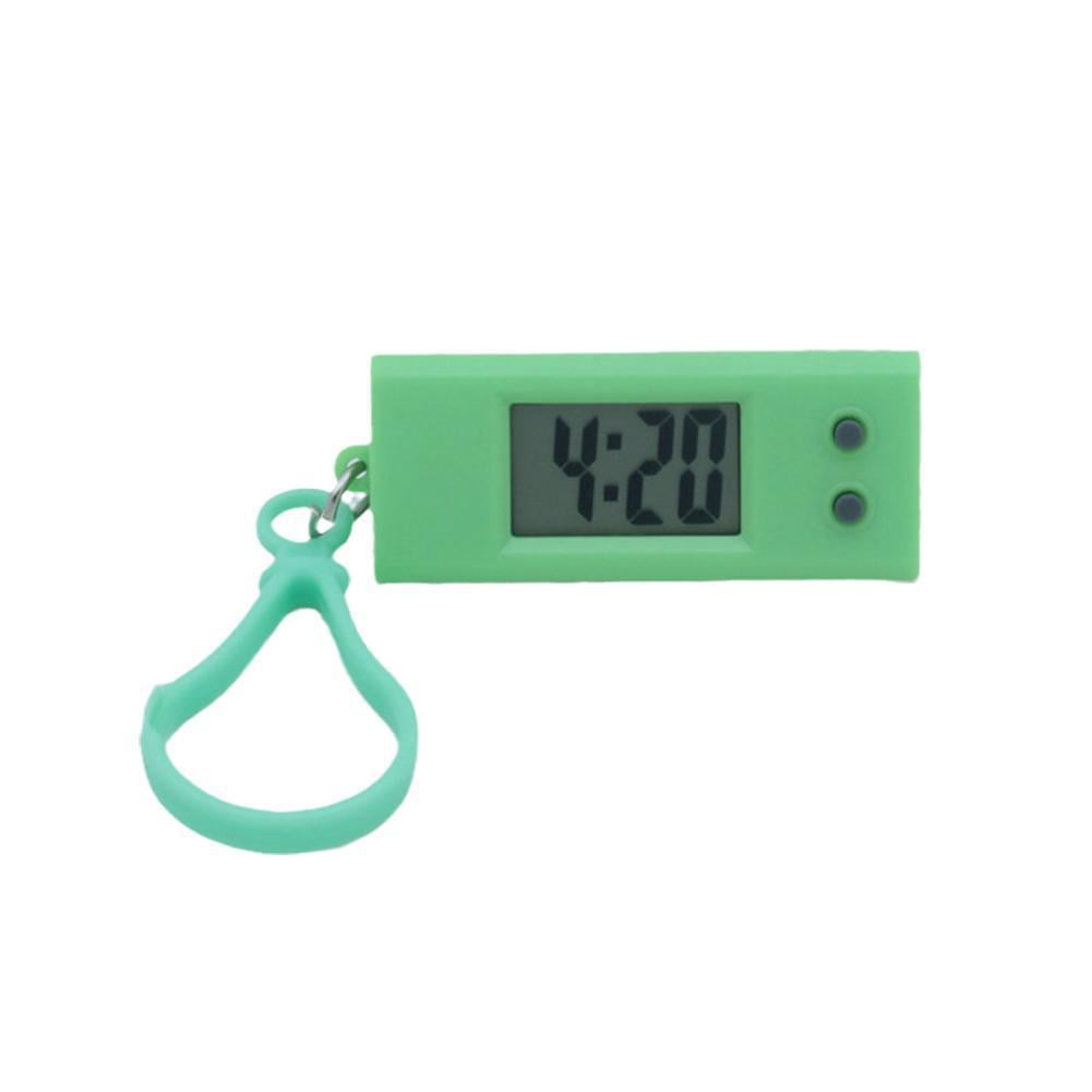 BBASILIYSD Silent Mini Alarm Clocks Electronic Clock Student Exam Study ...