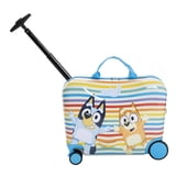 BBC Bluey Kid's Ride On Luggage - Blue - Walmart.com