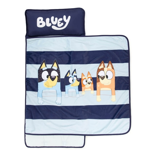 BBC Bluey Sleepy Time Nap Mat for Preschoolers, Kindergarten, PreK ...