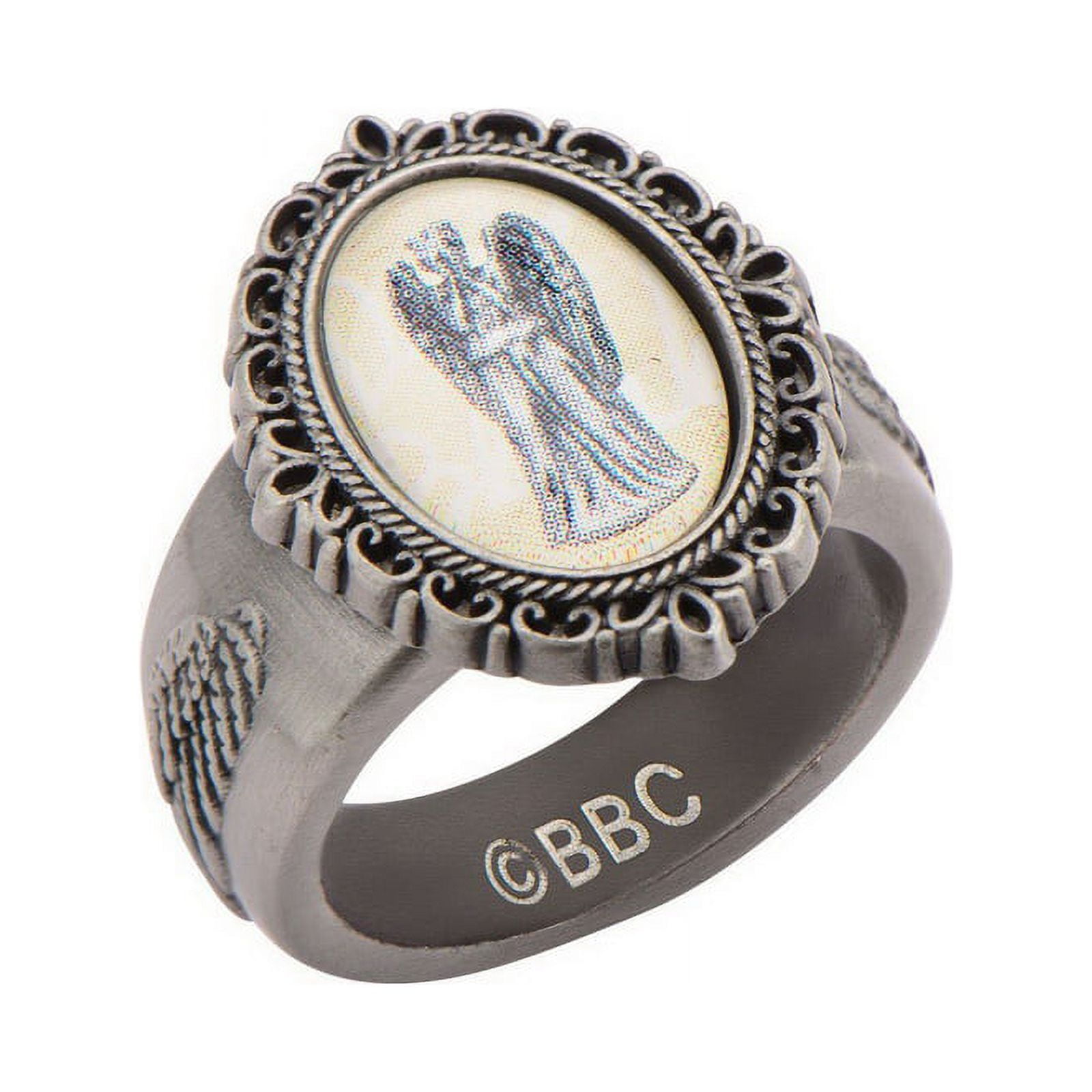 BBC Doctor Who Weeping Angel Cameo Ring: Size 6 Unisex - Walmart.com