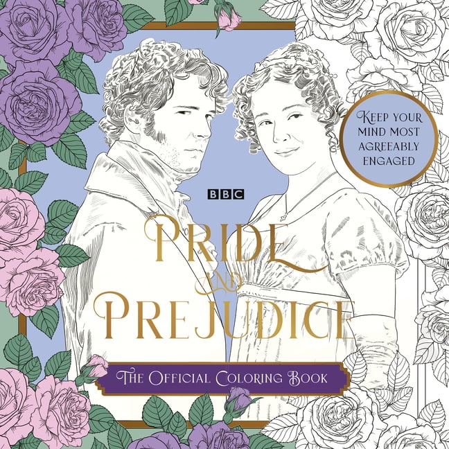 BBC Pride and Prejudice: The Official Coloring Book, (Paperback ...