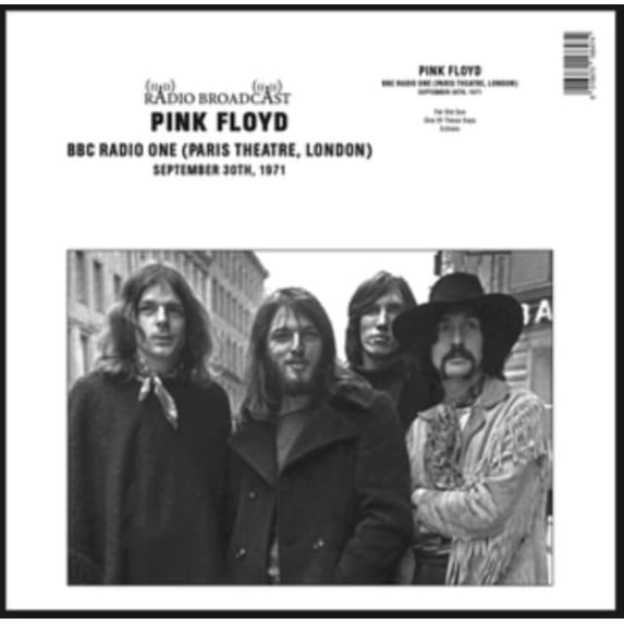 Pink Floyd BBC Radio One (Paris Theatre, London, Sept. 30th 1971 ...