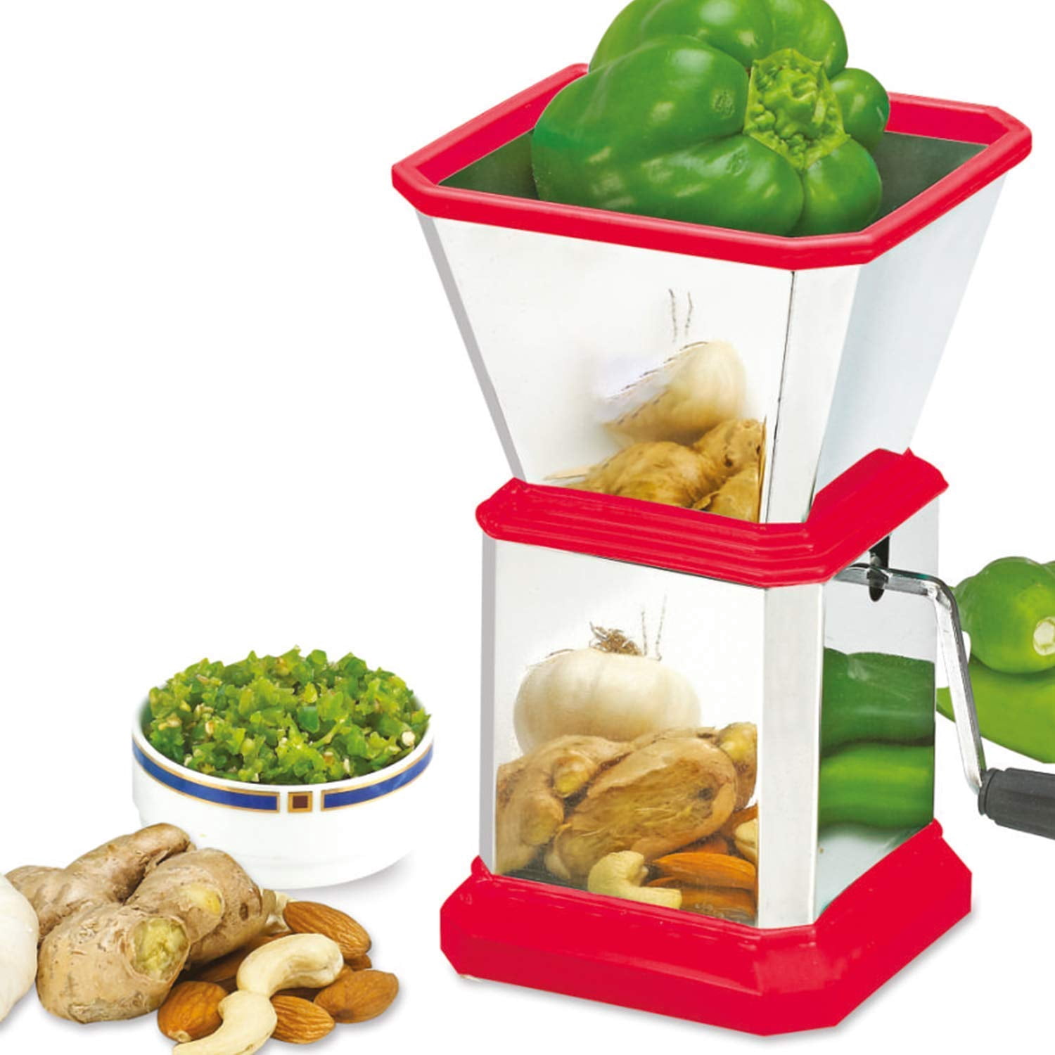 BBD kitchen shop Vegetable Chopper ChillyN Dry Fruit Cutter for Deluxe ...