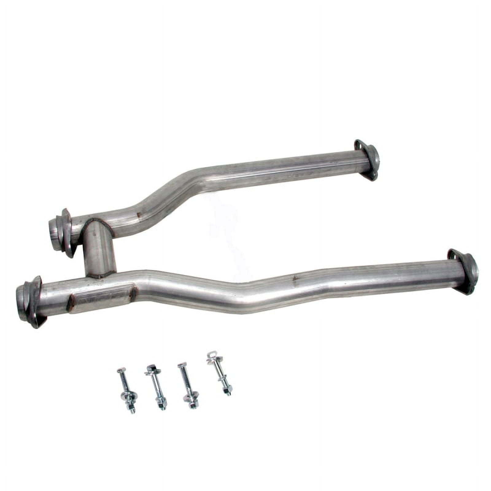 BBK PERFORMANCE 1510 79-03 FORD MUSTANG 5.0L OFF ROAD MID H PIPE ...