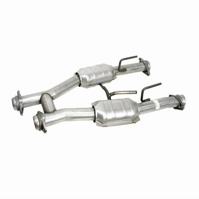 BBK Performance 1509 2.5 Inch High Flow Shorty Mid-Pipes w/ Cats Fits ...