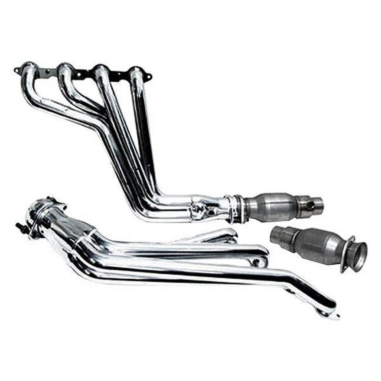 BBK Performance 4054 1.87 in. Steel Chrome Long Tube Exhaust Headers ...
