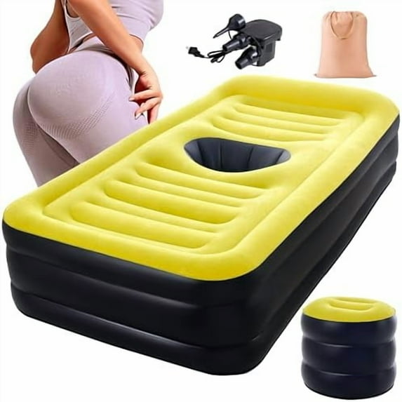 BBL Bed After Surgery for Sleeping with Hole, Inflatable New Upgraded ...