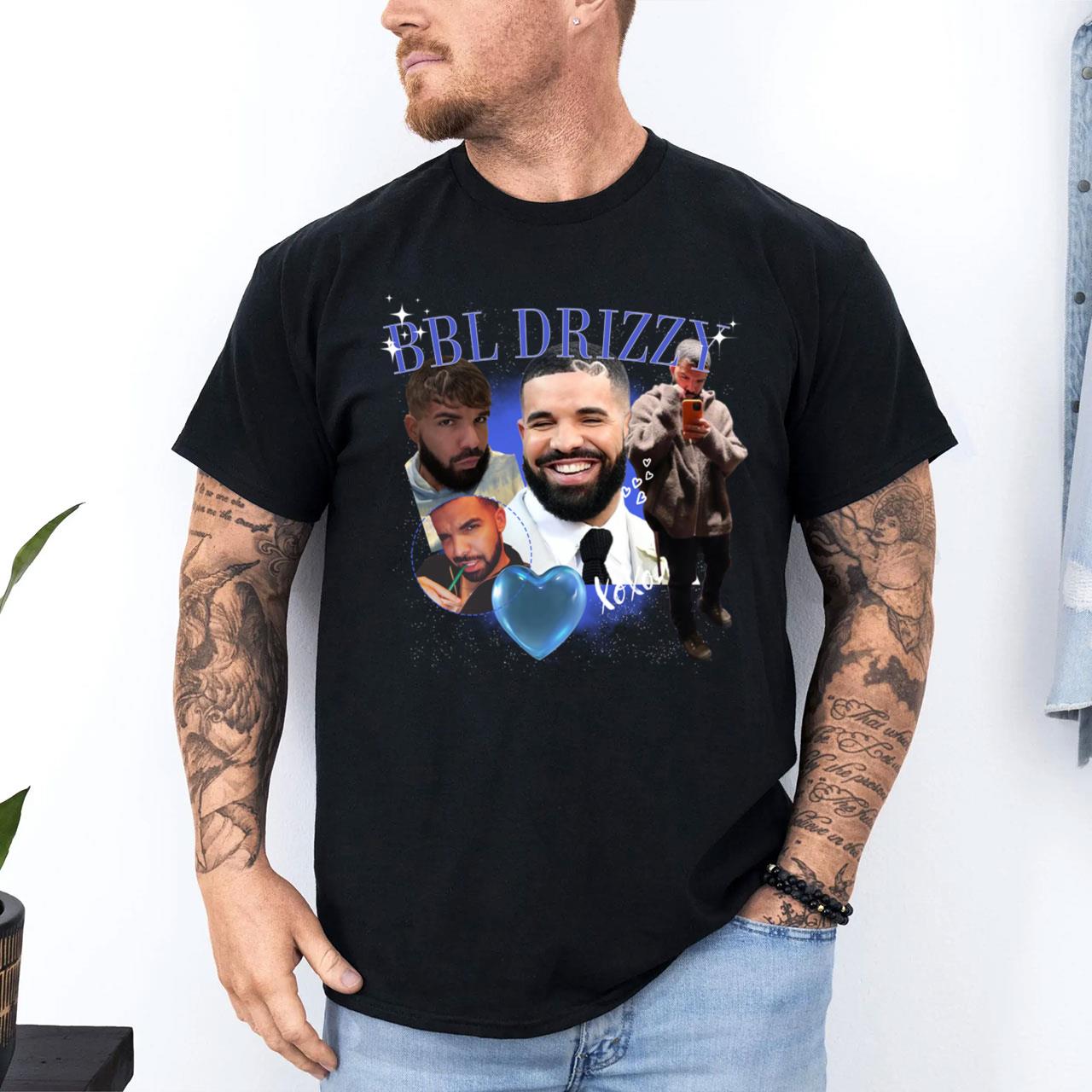 BBL Drizzy Drake Unisex Heavy Cotton Tee - Walmart.com
