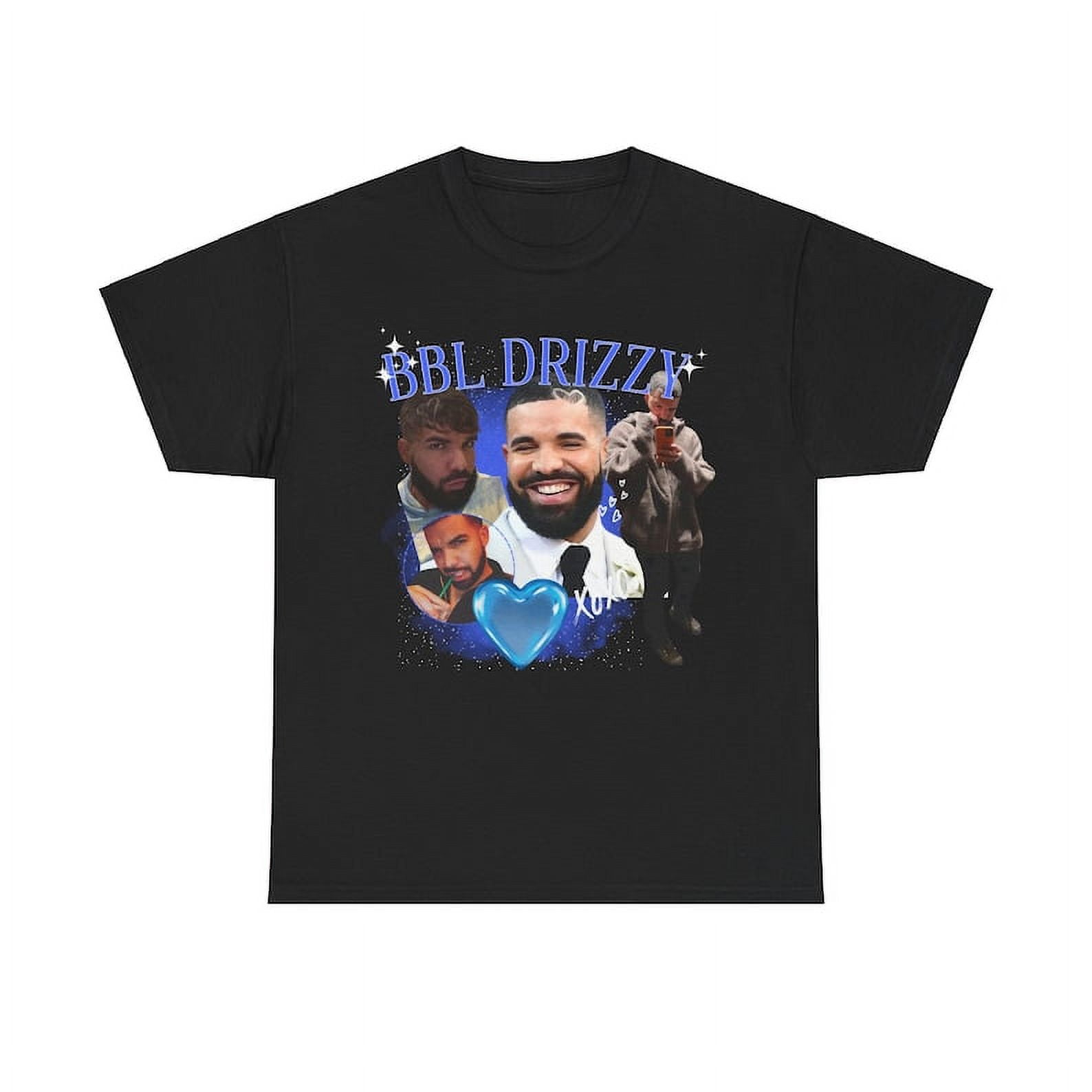 BBL Drizzy Drake Unisex Heavy Cotton Tee - Walmart.com