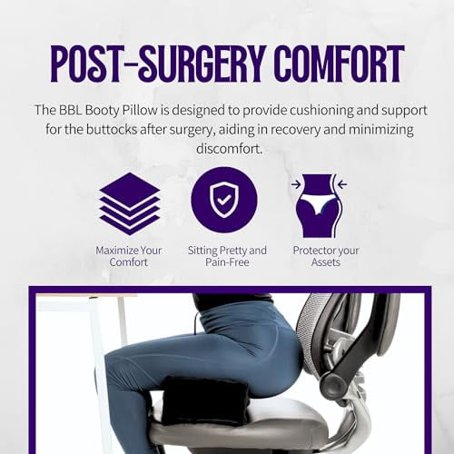 BBL Pillow After Surgery for Butt Pillow for Sleep BBL Supplies-BBL ...