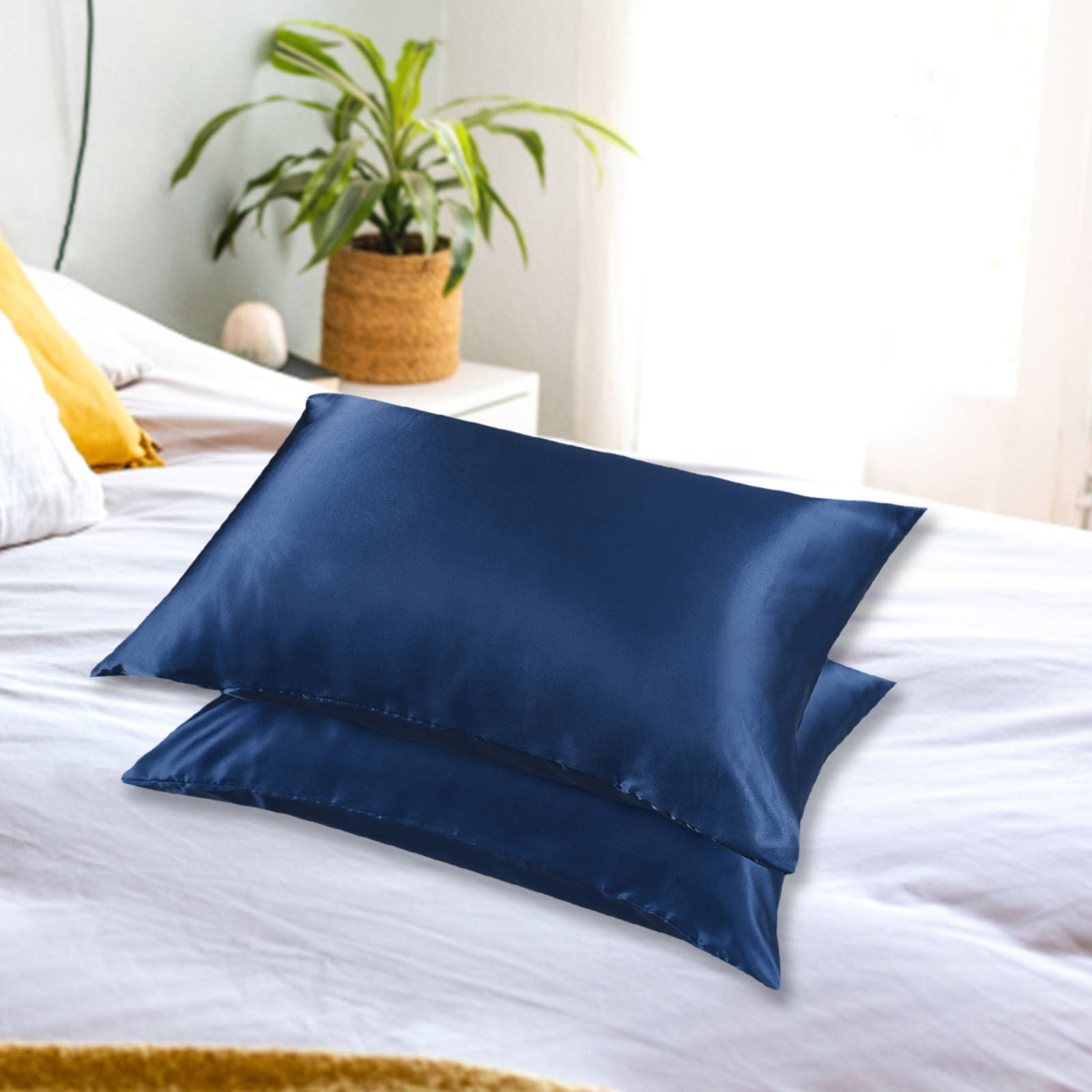 BBLCY Clearance Deals,Flash Deals Of The Day 2pc Satin Imitation Silk ...