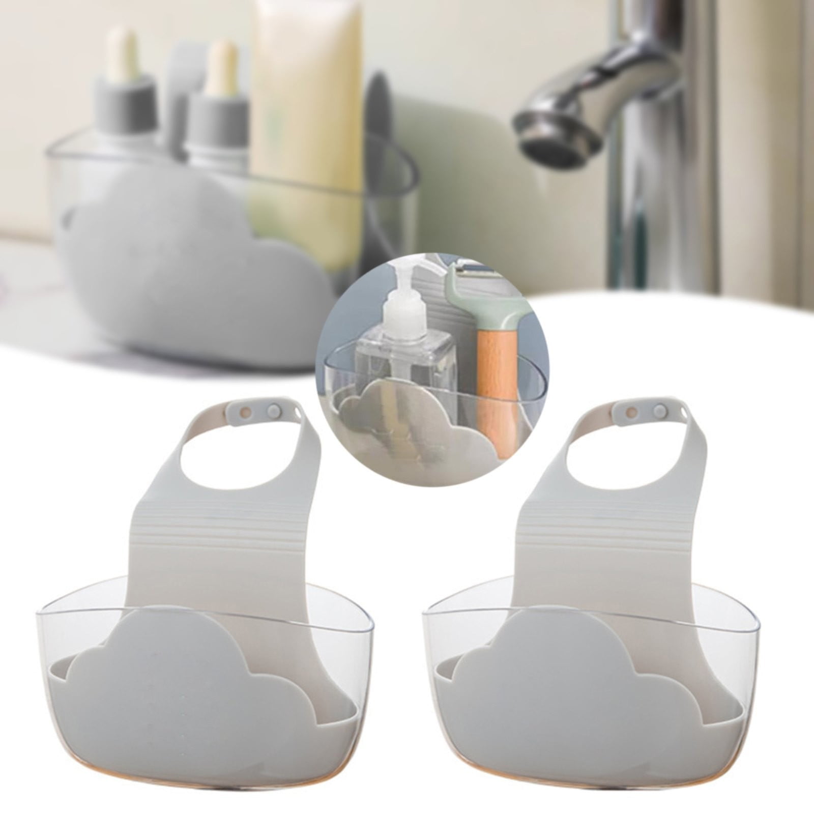 BBLCY Drain Rack Dishrag Rack Kitchen Kitchen Accessories Sink Shelf ...