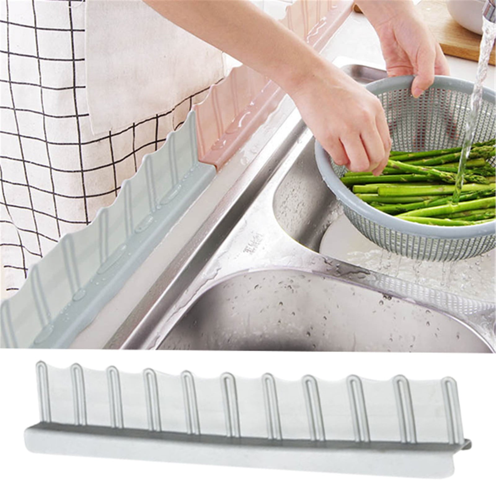 BBLCY Drain Rack Sink Anti Splash Guard Washing Dishes Vegetables Water ...