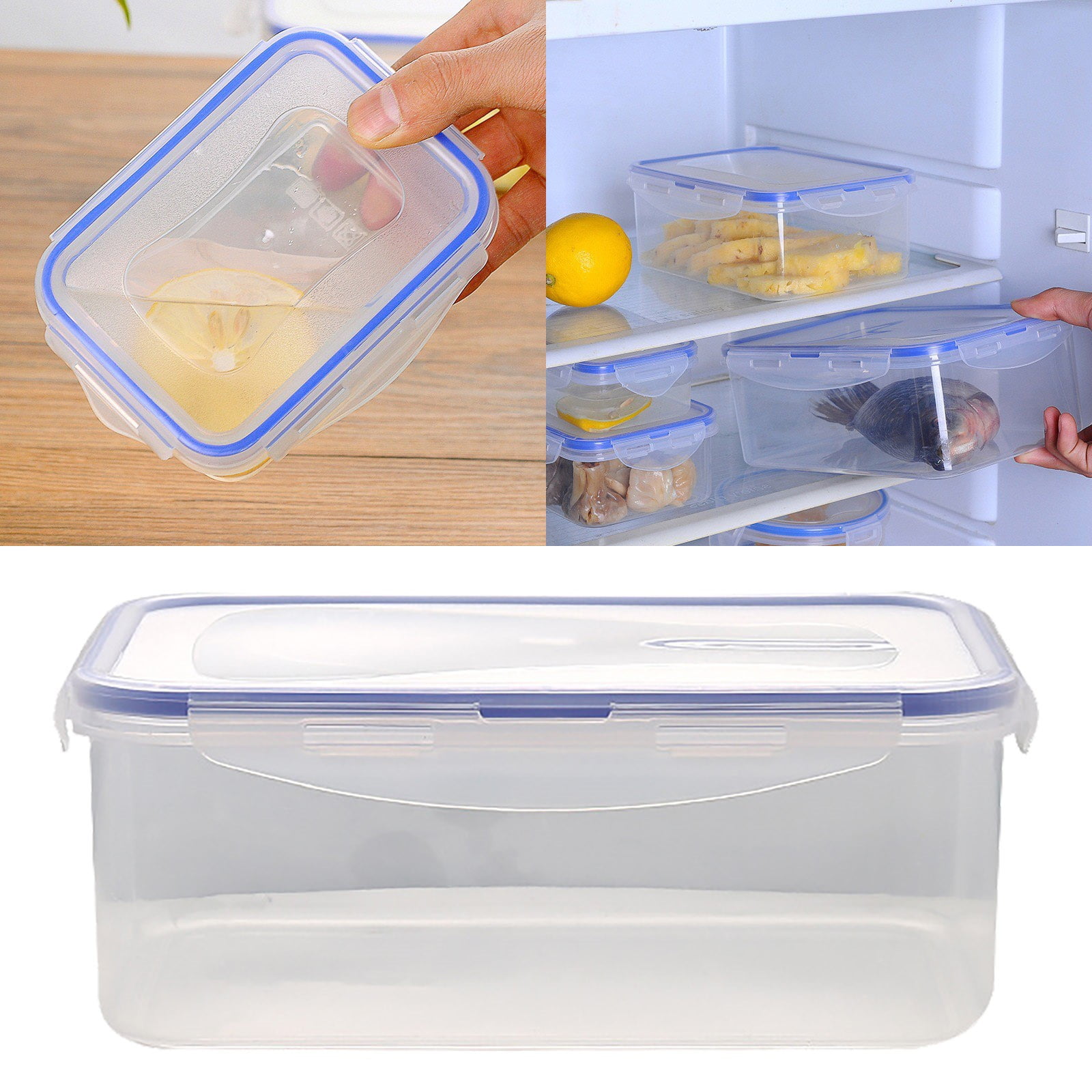 BBLCY Food Storage Fresh Preservation Box Microwave Heat Plastic Lunch ...