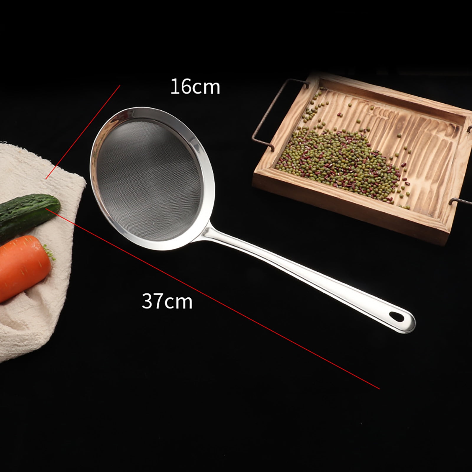 BBLCY Funnel Kitchen Stainless Steel Strainer Soy Milk Filter Household ...