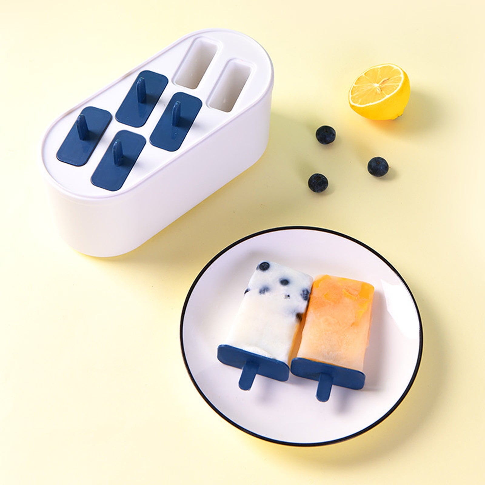 BBLCY Ice Cube Mold Popsicle Box Household Make Popsicle Popsicle Ice ...