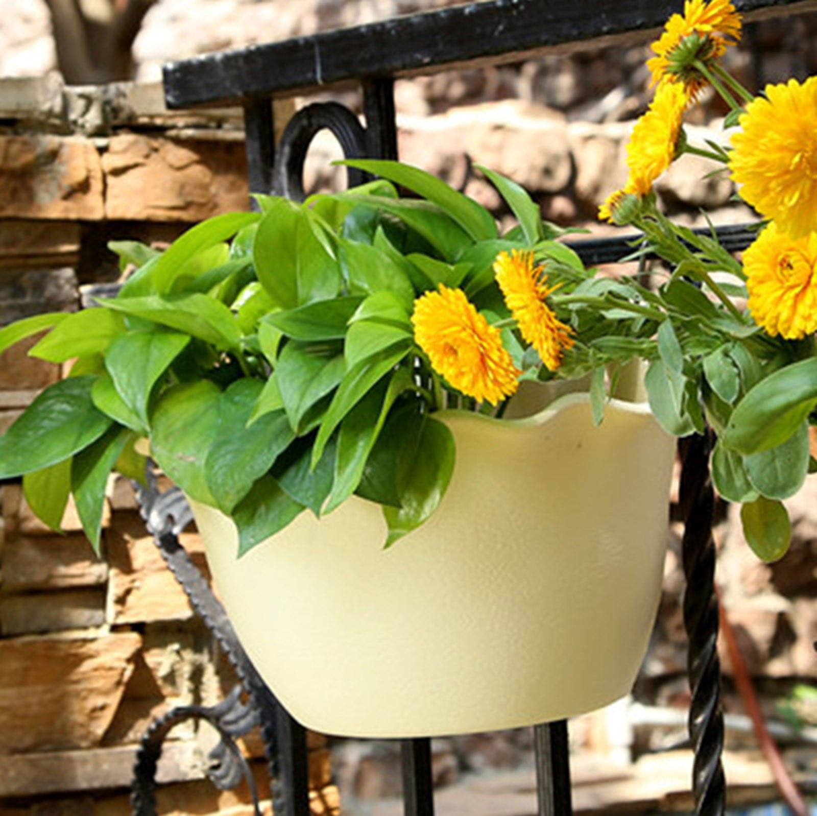 BBLCY Plant Pots,Tree Planter Plastic Flowerpot Beautiful Looking HG ...