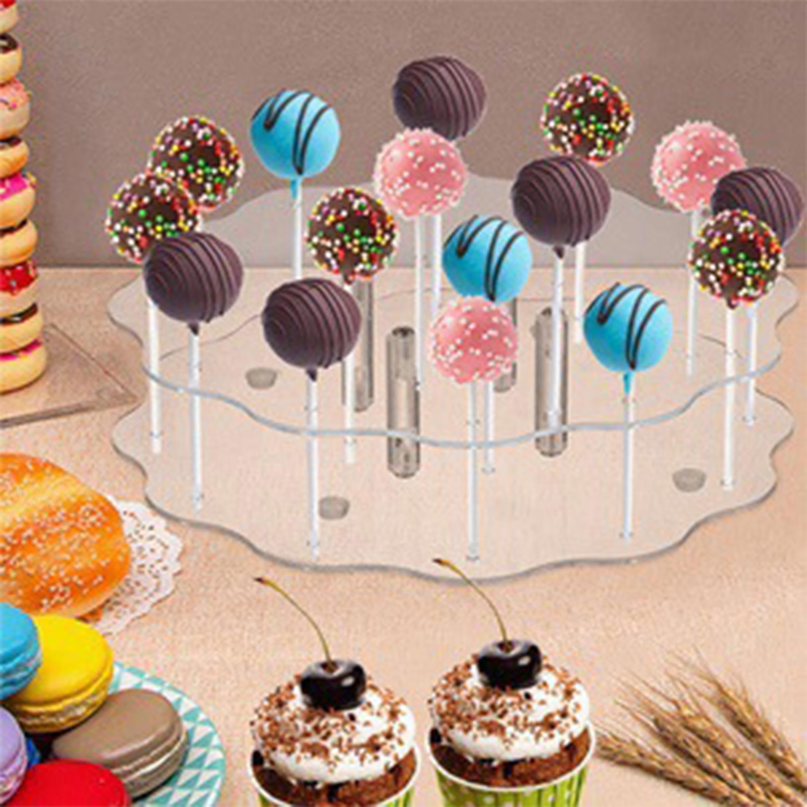 BBLCY Rack Acrylic Lollipop Holder Acrylic Cake Popular Holder Display ...