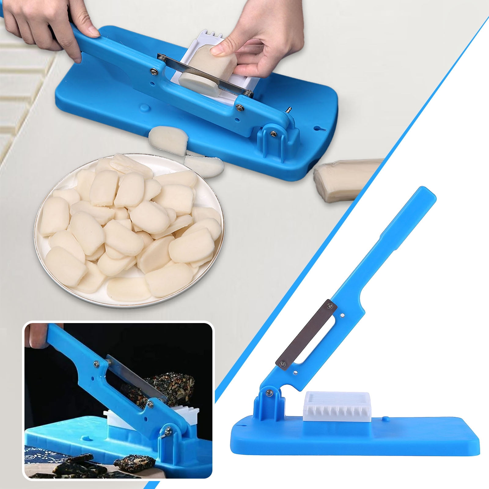 BBLCY Vegetable Cutter Multifunction Table Slicer Portable Hand Fruit ...
