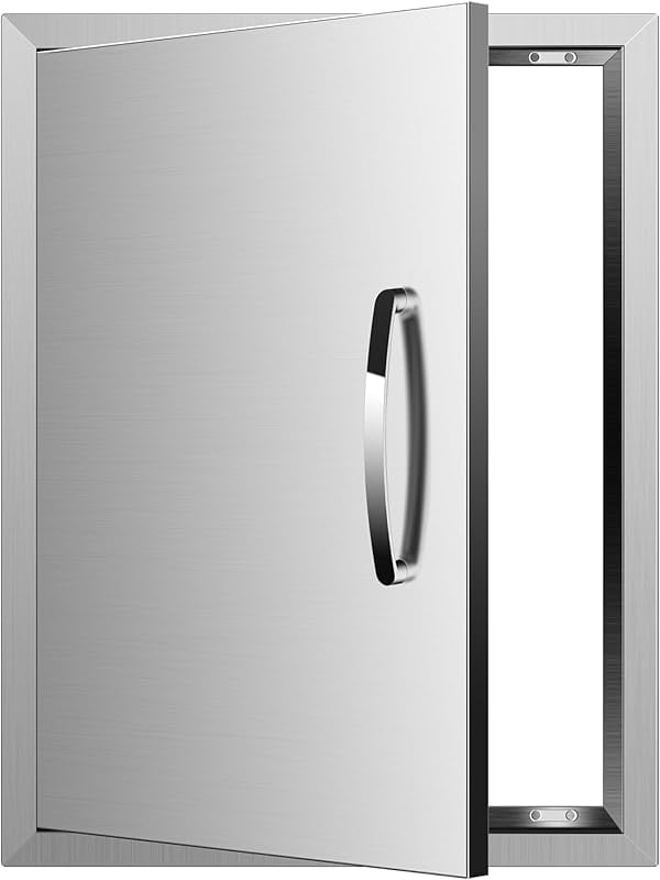 BBQ Access Door, 18W X 24H Inch 304 Stainless Steel Outdoor Kitchen ...