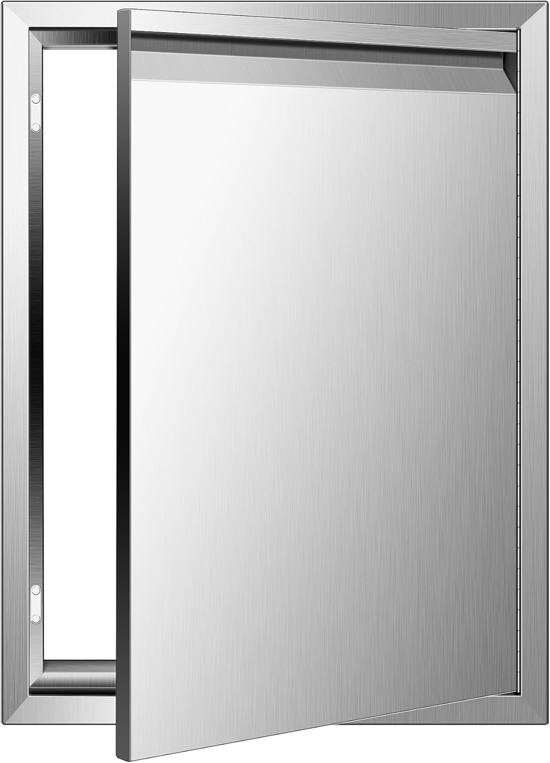 BBQ Access Door, 18W x 24H Inch Stainless Steel Flush Mount Door, Wall ...