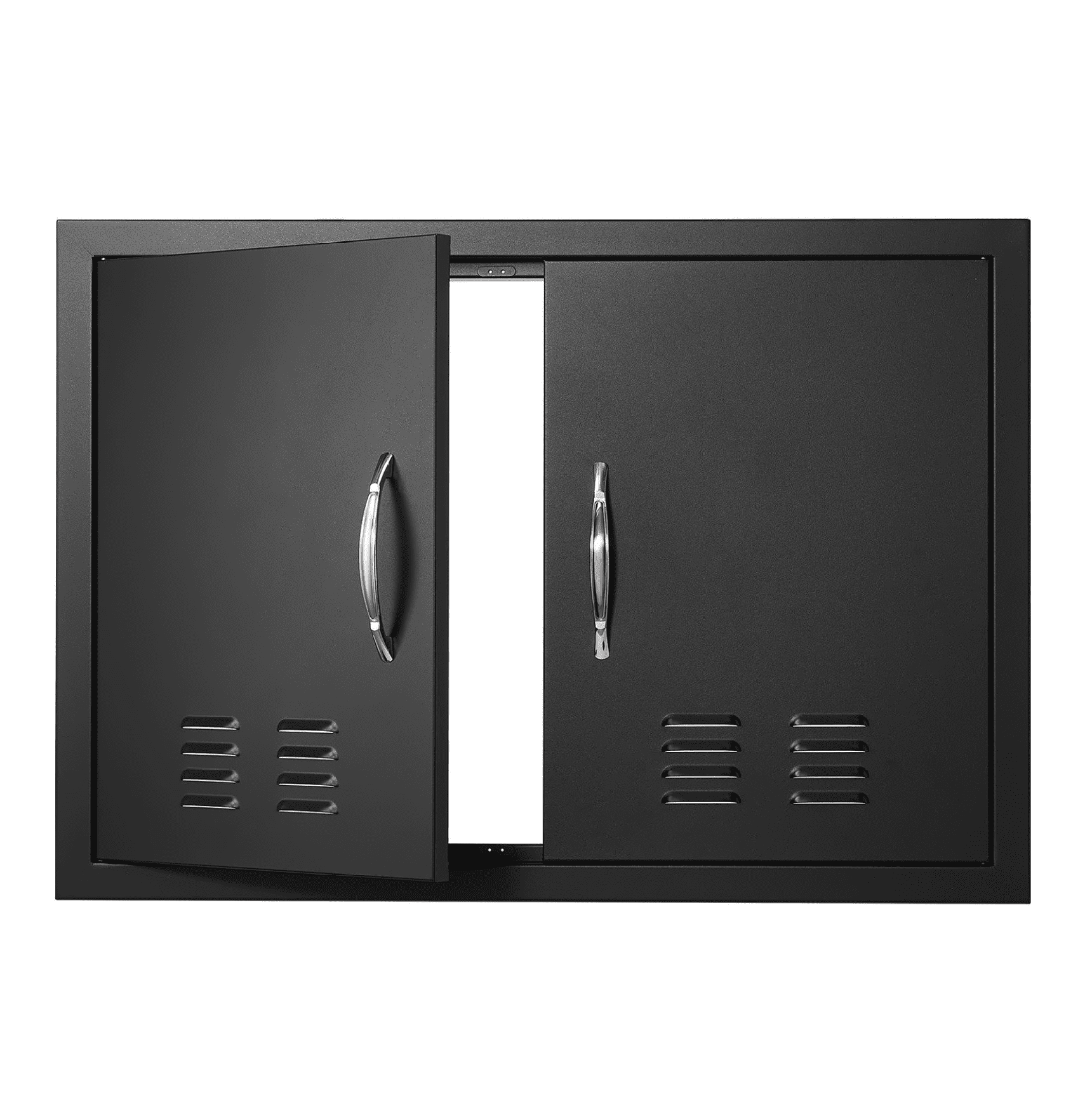 BBQ Access Door 30W x 21H Inch, Outdoor Kitchen Double Door, Flush ...