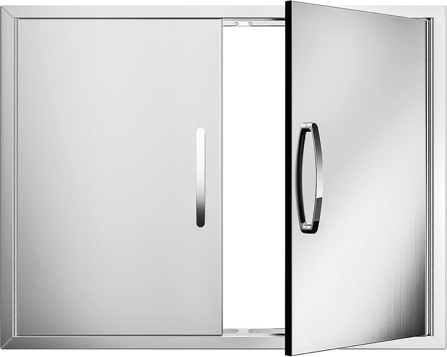BBQ Access Door 33" W x 23" H Stainless Steel Outdoor Kitchen Doors ...