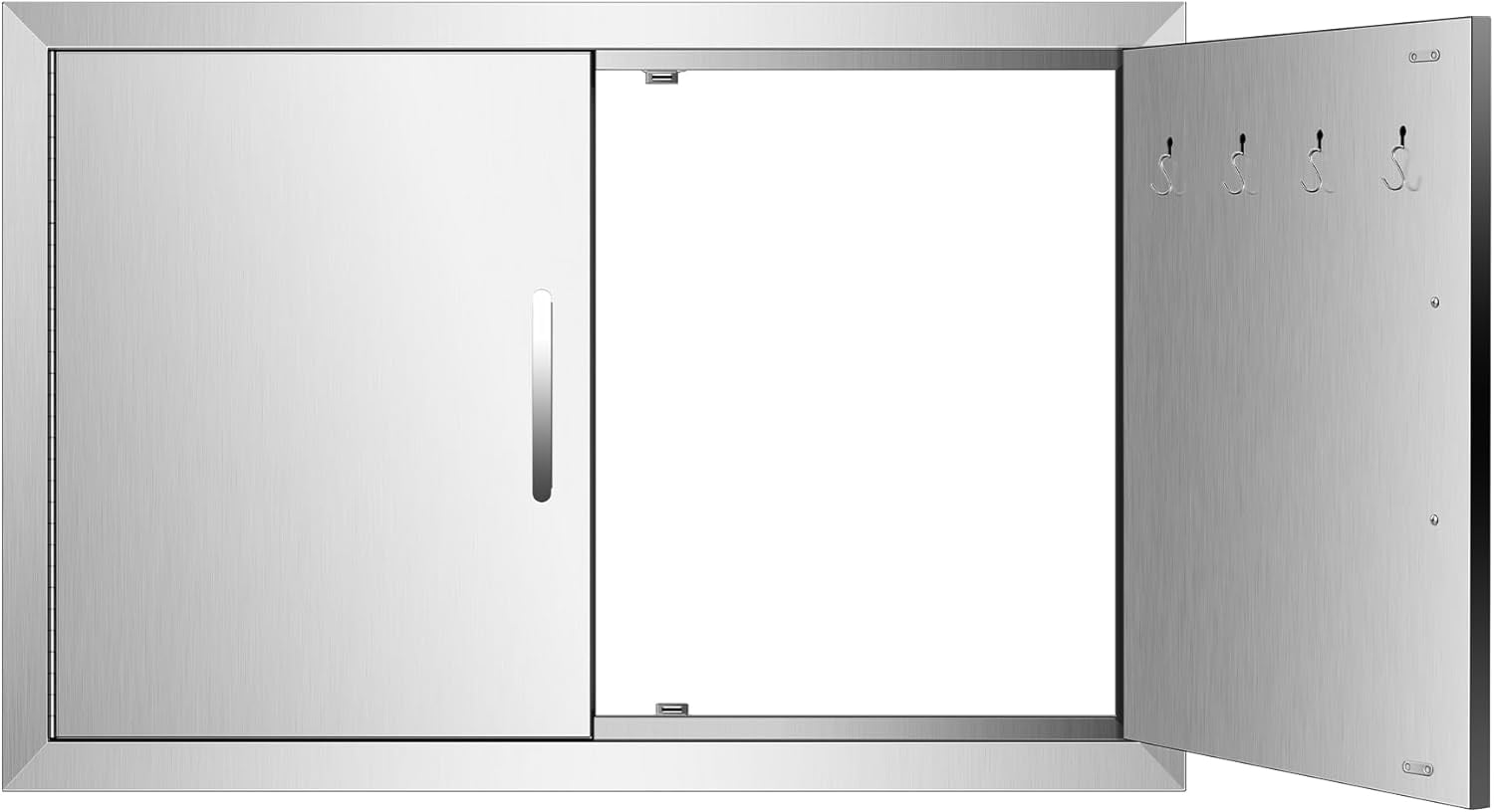 BBQ Access Door 39" W x 26" H Stainless Steel Outdoor Kitchen Doors ...
