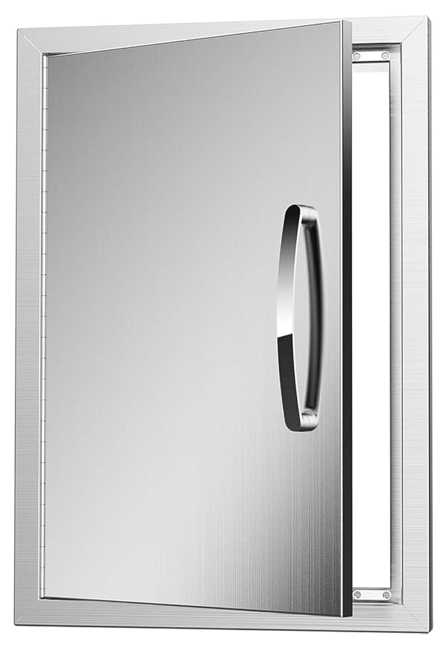 BBQ Access Doors, Stainless Steel Double Doors for Outdoor Kitchens, 17 ...
