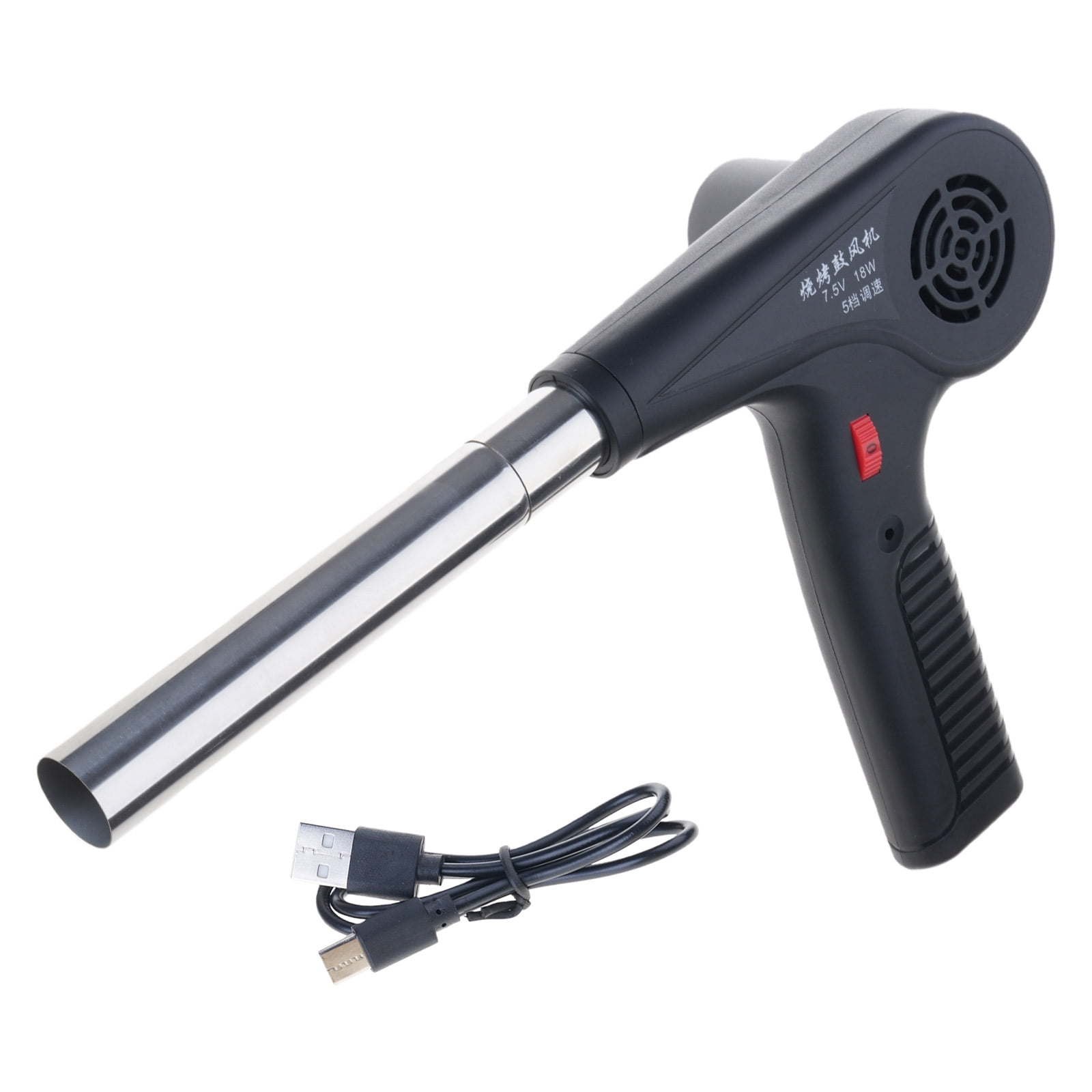 BBQ Air Movers Blower Fan 5V,Variable Speed Centrifugal Fan with Speed ...