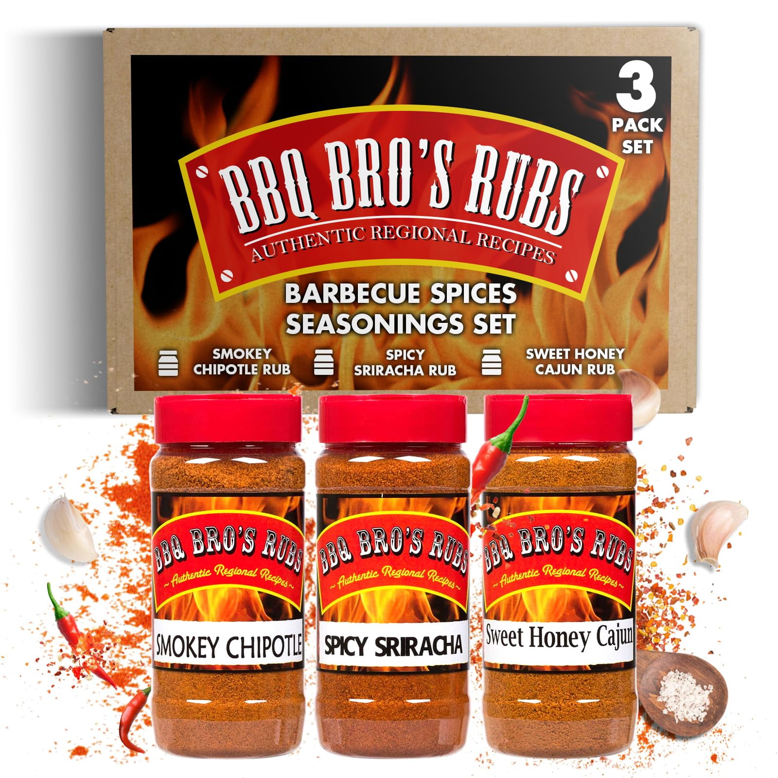 BBQ BROS RUBS (SAF21 Style) - Barbecue Spices BBQ Marinade, Rib Steak ...
