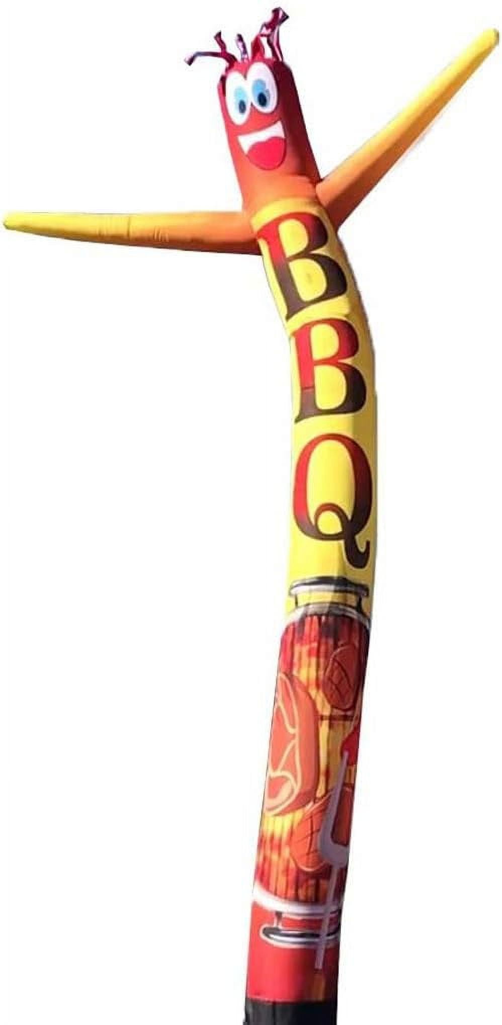 BBQ Barbecue 20 Foot Tall Inflatable Tube Man Air Powered Waving Puppet for Outdoors ...