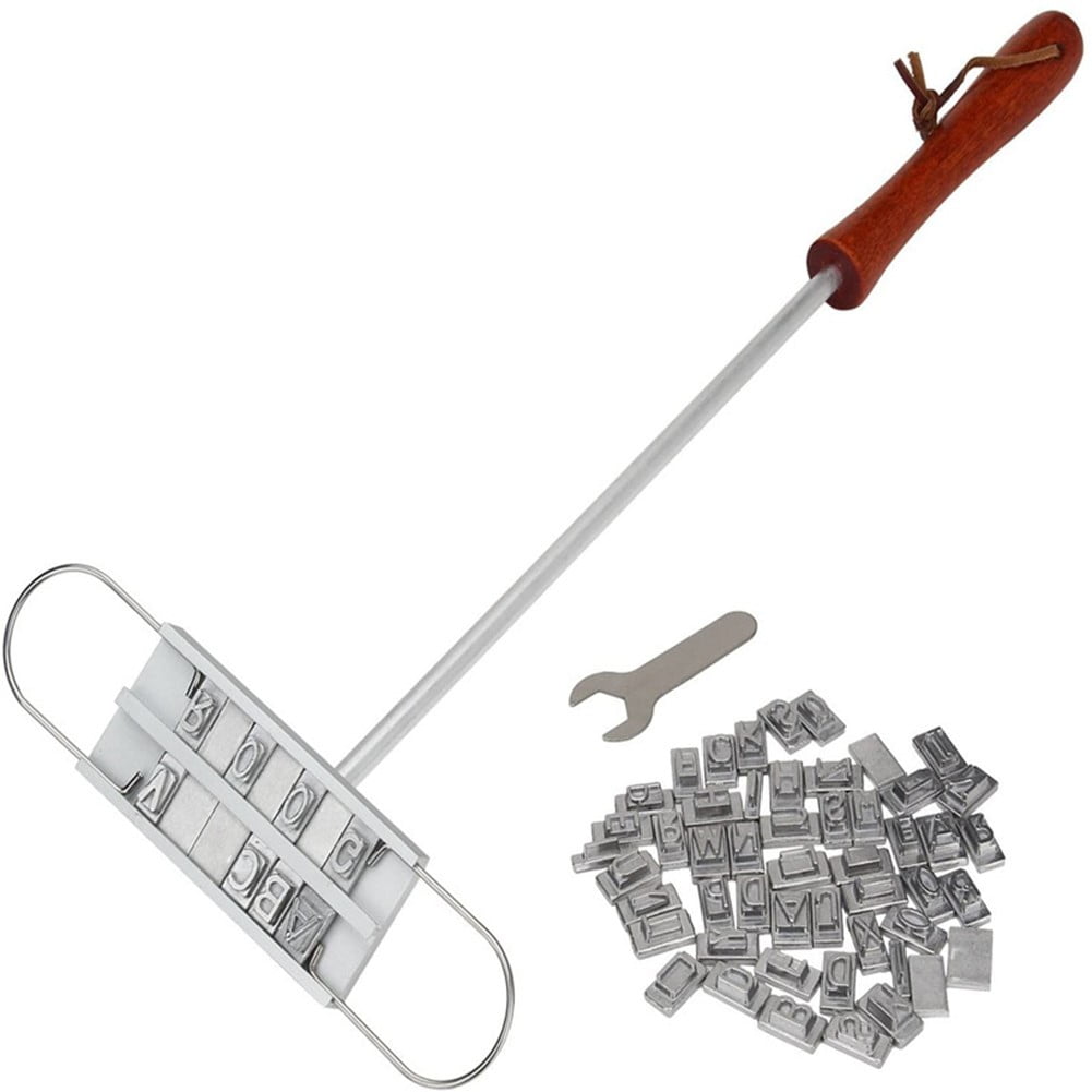 Bbq Barbecue Branding Iron Signature Name Marking Stamp Tool Burger ...