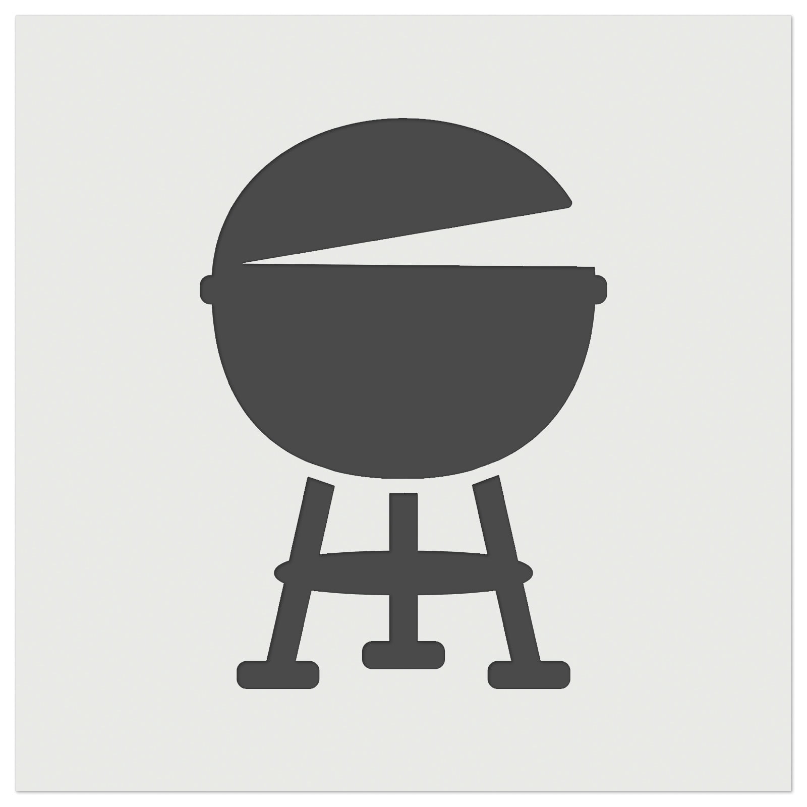 BBQ Barbecue Grill DIY Cookie Wall Craft Stencil - 5.5 Inch - Walmart.com