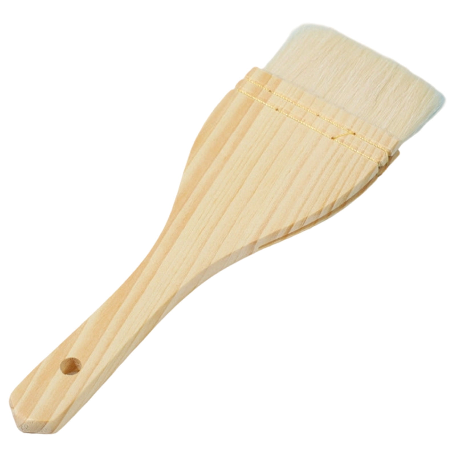 BBQ Basting Brush with Natural Wooden Handle for Cooking Baking and ...