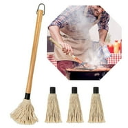 LKWLPD Bbq Mop Rubber Wood Handle Barbecue Baking Dipping Brush Oil ...
