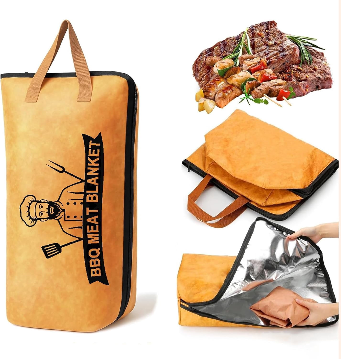 BBQ Blanket for Resting Meat, 21in Meat Resting Blanket for BBQ ...