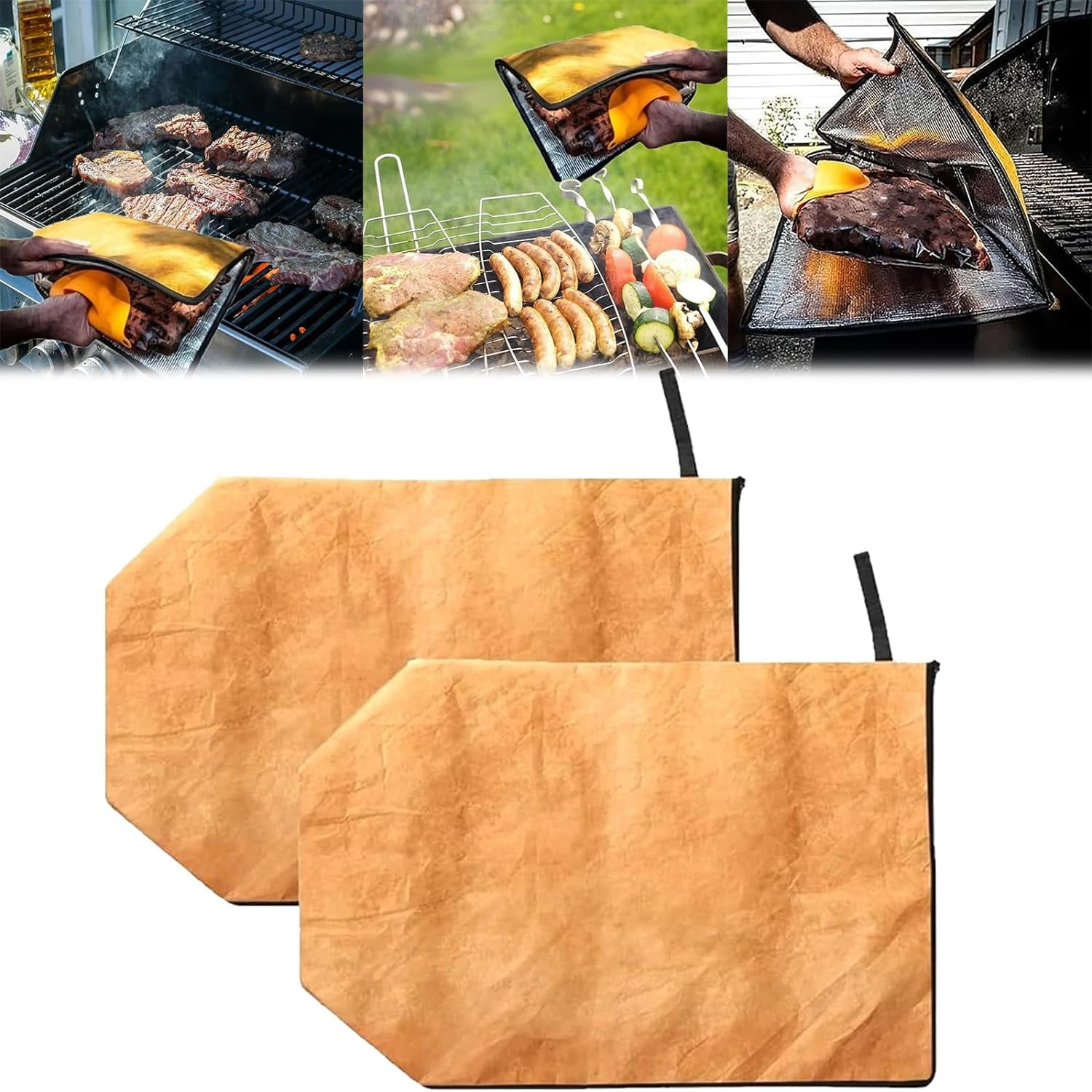 Esonal BBQ Blanket for Resting Meat, Insulated, Waterproof, Foldable, 2 ...