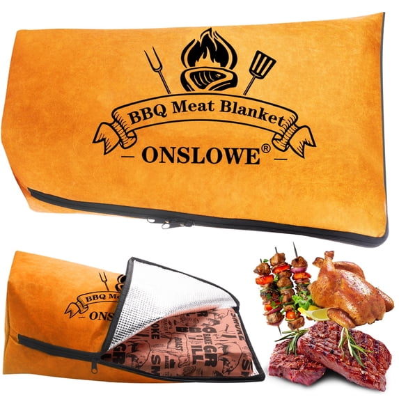 BBQ Blanket for Resting Meat, Reusable Reat Insulated Resting Bag ...