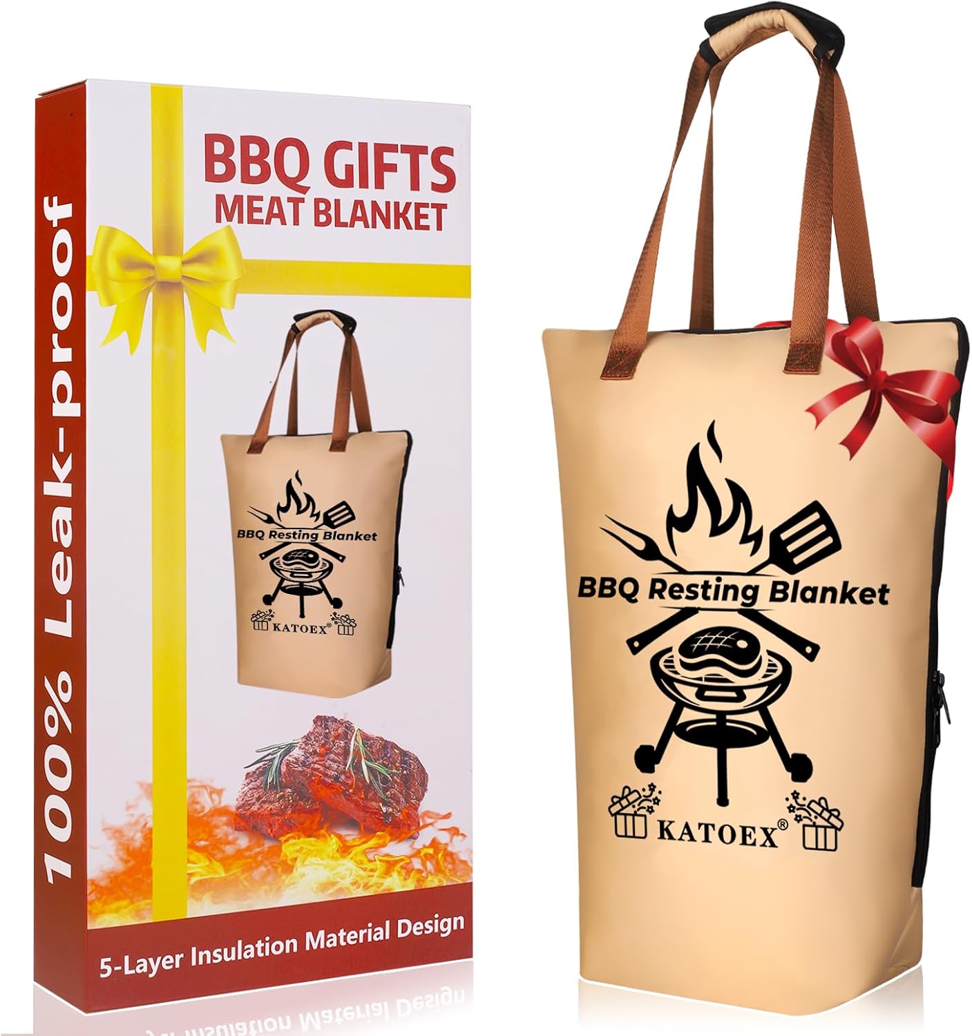 "BBQ Blanket for Resting Meat, Upgrade Brisket Blanket Meat Resting ...