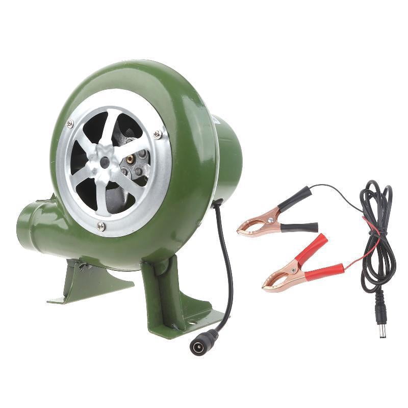 BBQ Blower Charcoal Chimney Starter BBQ Fan Smoker Fan Electric Blower ...