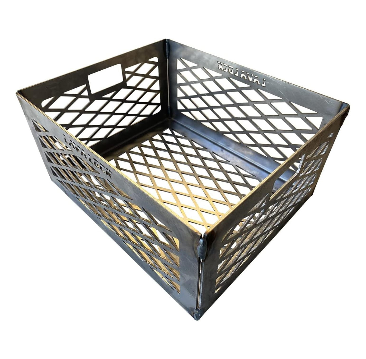 BBQ Charcoal Basket 12 x 10 x 6 inch Vertical Horizontal or UDS Smoker ...